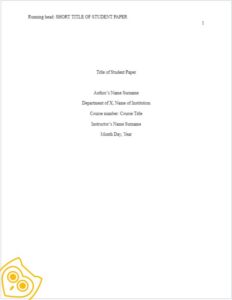APA Title Page: How to Format a Research Paper Title Page