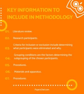 How to Write the Methods Section of a Research Paper