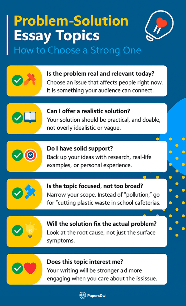 200 Problem Solution Essay Topics to Inspire Your Writing in 2025