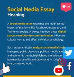 Social Media Essay: Analyzing Social Dynamics [Topics and Example]