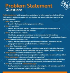 Example of Problem Statement in Research: Guide