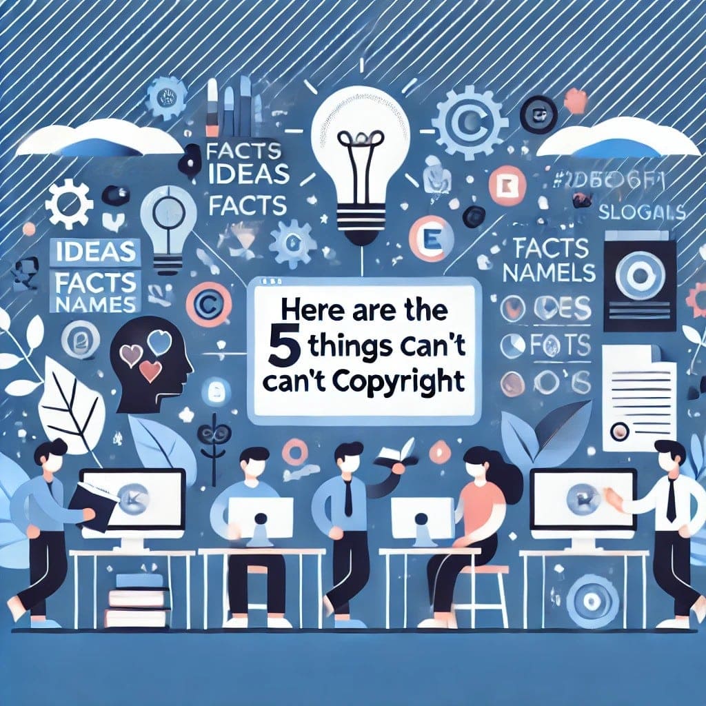 Here Are the 5 Things You Can’t Copyright - Papersowl