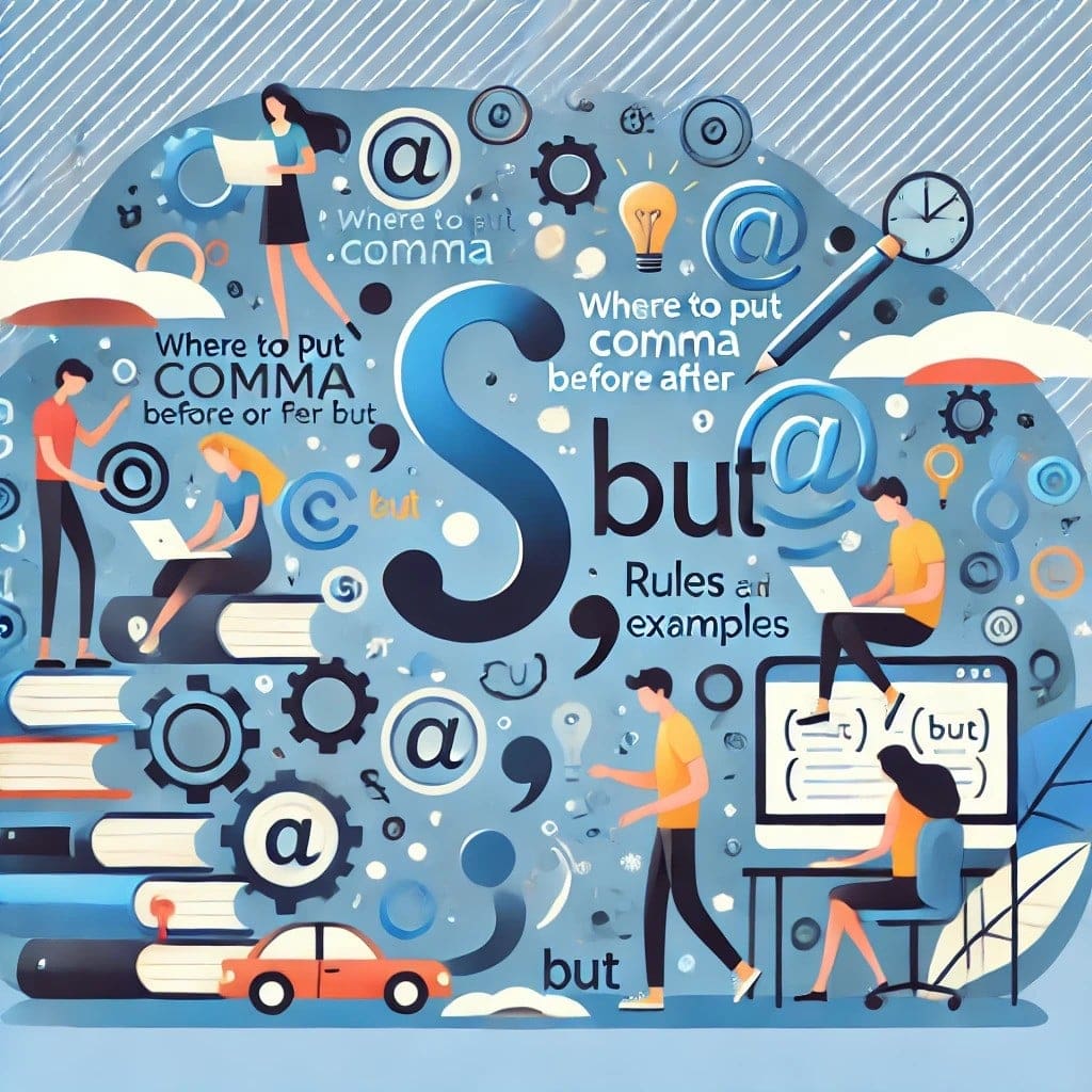 Where to Put Comma Before or After But: Rules and Examples - Papersowl