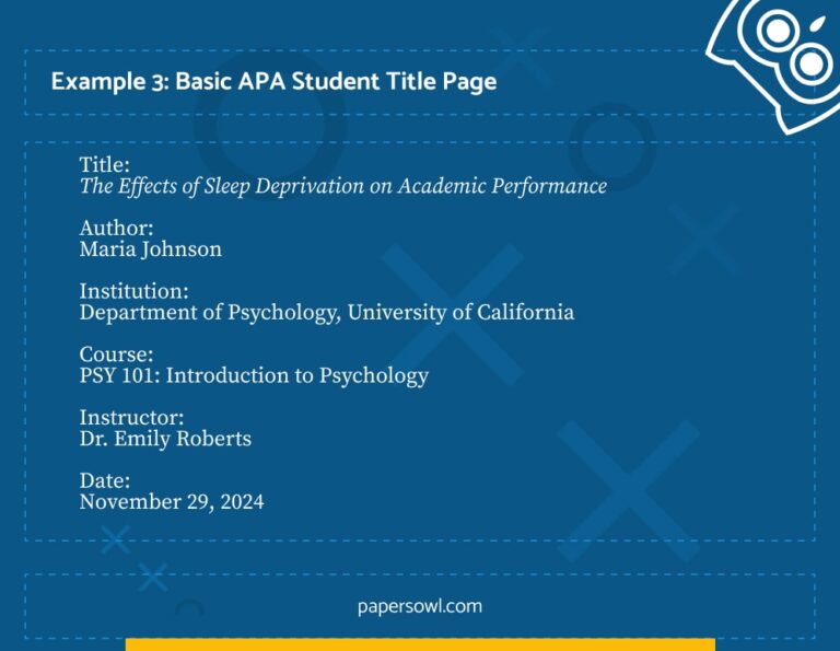 APA Assignment Format Made Simple - Papersowl
