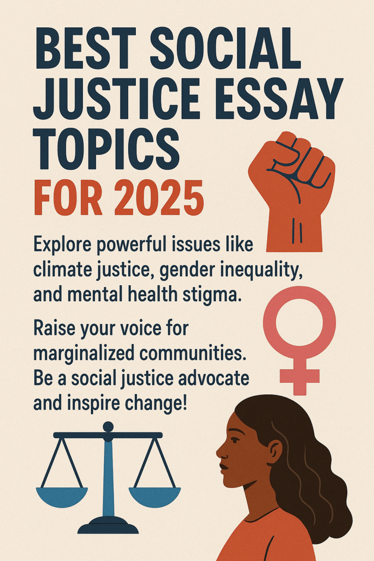 Best 120+ Social Justice Topics for Students (2026)