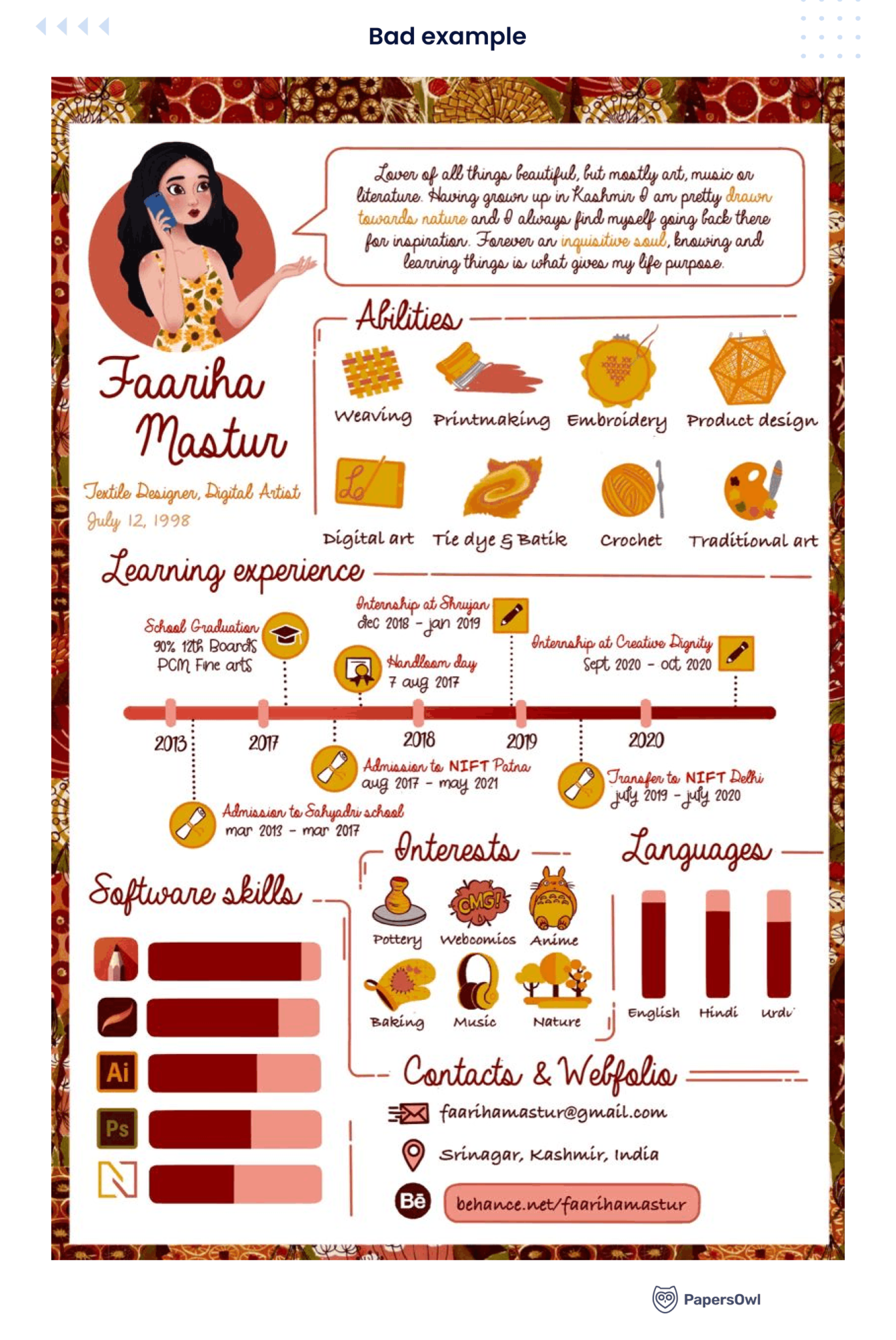 10 Bad Resume Examples: Mistakes to Avoid
